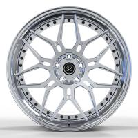 China Polish 5x112 2-PC Alloy Forged Rims 18 19 20 21 22 inches Fit for Benz C63 for sale