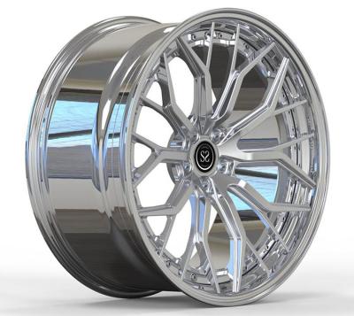 China Fit To 2016 Audi RS6 Approx 700 Bhp 6AD2.181 Polish 2-PC Froged Alloy Rims 5x112 12Jx20 for sale