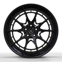 China 6061-T6 Aluminum Rims Gloss Black Forged Rims 5x112 Fit for Benz CLS for sale