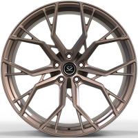 China Matt Bronze Porsche Forged Wheels 21 Inches 1-PC Rims for sale