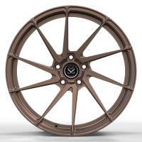 China SSJK1011 Bronze Audi Forged Wheels Rs6 5x112 1-PC  22 Inches for sale