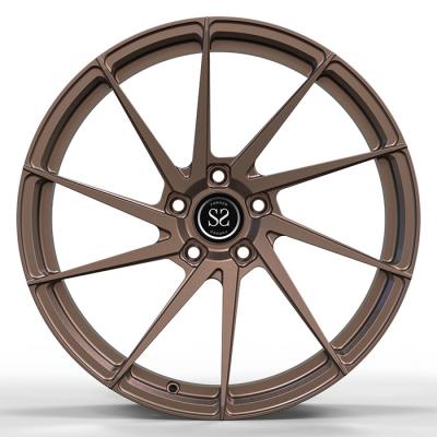 China SSJK1011 Bronze Audi Forged Wheels Rs6 5x112 1-PC  22 Inches for sale