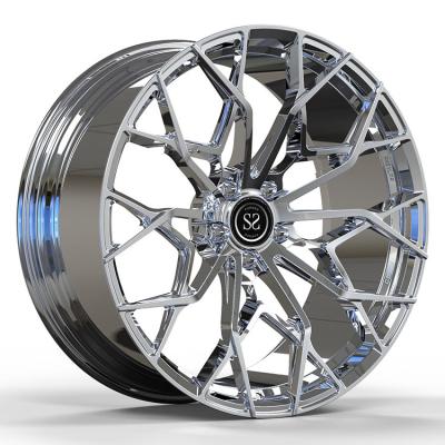 China 1-PC Polish 1-Piece Forged Wheels Aluminum Alloy Rims 5x112 C8 2021 for sale