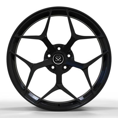China SSWS1029 Brush Black Forged Aluminum Alloy Rims 20inc Fit BMW X3 for sale