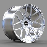 China SSJK1026 Polish 1-Piece Forged Wheels Monoblock Rims  5x114.3 22 Inches for sale
