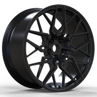 China 1-Piece Forged Wheels Gloss Black Monoblock Rims 18X10 for sale