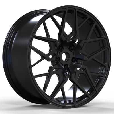 China 1-Piece Forged Wheels Gloss Black Monoblock Rims 18X10 for sale