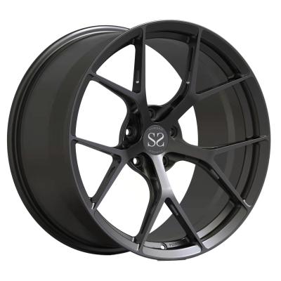 China Monoblock Forged 1 Piece Rims 24inch For BMW M3 Spoke Hollow Wheels for sale