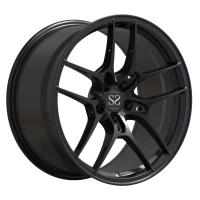 China Matt Black Rims 1-Piece Forged Wheels Monoblock 24inch For M240I for sale