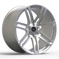 China 21x11 Brush 1 Piece Forged Wheels 6061-T6 Aluminum Alloy For Audi RS6 for sale