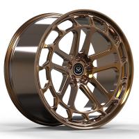 China 21inches Matt Bronze Forged Rims 5x114.3 Maserati Levante for sale