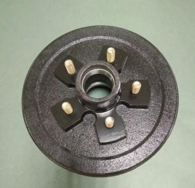 China Cast Iron 5 Bolts Trailer Brake Drum 7 Inch 10 Inch 12 Inch for sale