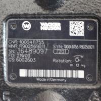 China Hydraulic Excavator Piston Main Pump A10V Series ZE17 A10V018 1000411755 R902569211 For WACKER MEUSON for sale