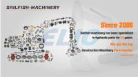 China Excavator Piston Main Pump Hydraulic Swing Motor Spare Parts For Kawasaki Rexroth for sale