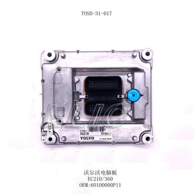 China 60100000P11 EC210B Excavator Electric Parts Ecu Controller Computer Box for sale