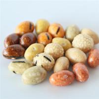 China Crunchy Colorful Mixed Baked Coated Peanut Snack Soy Sauce Flavor for sale