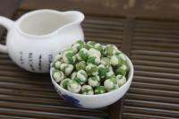 China Vegan Wasabi Flavor Coated Fried Green Peas Snack BEC Certificated for sale