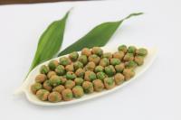 China GMO - Free Roasted Salted Green Peas Delicious Safe Raw Ingredient Hard Texture for sale