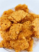 China Salted Egg Yolk Dried Meat Floss Glutinous Rice Cracker Mix Rich And Mellow Aroma Crispy Rice Fried Rice Crust Guoba for sale