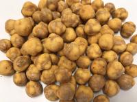 China Bacon Flavor Coated Crispy Fried Chickpeas Snack Dehydrated NON GMO Zero Fat for sale
