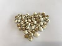 China Natural Crunchy Roasted Green Peas Safe Raw Ingredient Cool Condition Storage for sale