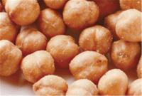 China Size Sieved Roasted Chickpeas Snack , Crispy Yellow Roasted Chickpeas Good Taste for sale