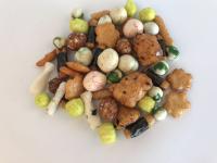China Peanut / Rice 2 Food Snacks Spicy Cracker Mix Low Calorie In Retailer Bags for sale
