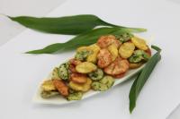 China Low - Fat Broad Beans Snack , Mixed Dried Salted Broad Beans Chips Crispy Taste for sale