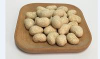 China Healthy Wheat Flour Roasted Coated Sesame Cashew Nut Snacks Foods With Crispy and Crunchy Taste for sale