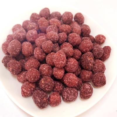 China Delicious Popular Purple Sweet Potato Flavor Coated Peanut Snack Healthy Coated Peanut OEM KOSHER for sale