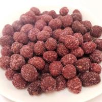 China Delicious Popular Purple Sweet Potato Flavor Coated Peanut Snack Healthy Coated Peanut OEM KOSHER for sale