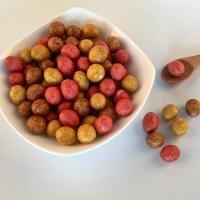 China Non - GMO Peanuts Colorful Coated Peanut Snack With Cajun Flavor Processed Kosher Halal Healthy Snacks for sale
