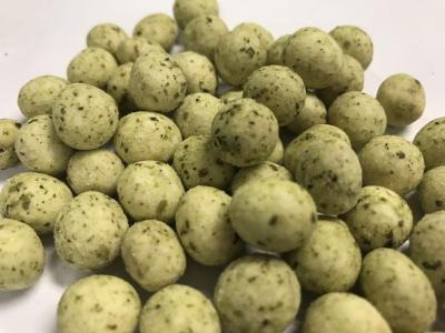 China Low Fat Full Nutrition Fried Coated Green Peas Sriracha / Seaweed / Wasabi Original Green Peas Snacks for sale