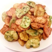 China Kids Flavorite Colorful Broad Bean Chips Mixed Halal seaweed flavor Snacks for sale