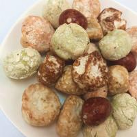 China Wasabi Salted BBQ Coated Peanut Snack Crackers Roasted Mix Peanuts king crackers for sale