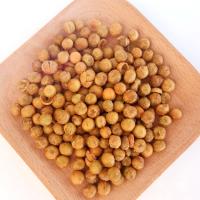 China Custom Full Nutrition Spicy Coated Green Peas vegan Snacks Hot Sales In U.S for sale