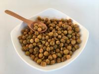 China Custom Full Nutrition Spicy Coated Green Peas vegan Snacks Hot Sales In U.S for sale