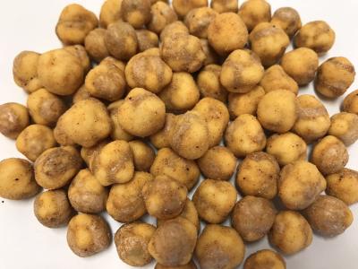 China BBQ Flavor Coated Crispy Roasted Chickpeas Snack BRC Certificate for sale