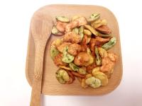 China Seaweed Coated Mixed Flavors Fava Bean Chips Fried Crispy 10- 12kg / CTN for sale