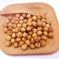 China Healthy Snacks High Nutrition Roasted Chickpeas Salted / Black Pepper Flavor Crunchy Dried Snack for sale