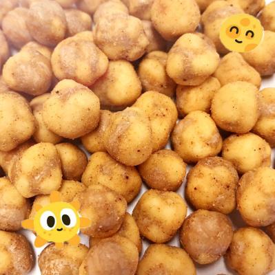 China Seasoned Chilli Flavor Coated Crispy Fried Chickpeas NON GMO for sale