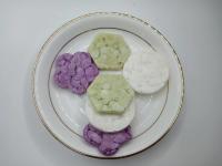 China Calcium Iron Zinc Baby Vegetable Rice Crackers for sale