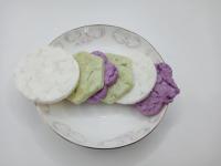 China Calcium Iron Zinc Baby Vegetable Rice Crackers for sale