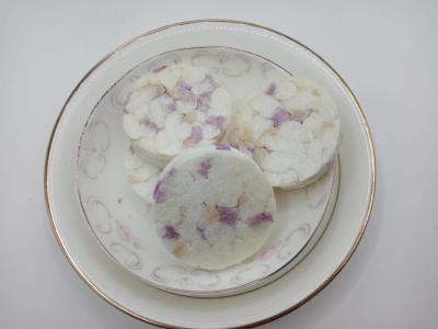 China Baby Crab Field Rice Stuffed Rice Crackers for sale