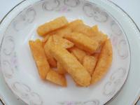 China Cheese Turkey Spicy Raw Cut Fries for sale