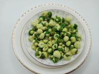 China Wasabi Roasted Green Peas for sale