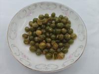 China Black Gold Garlic Infused Emerald Green Soybeans for sale