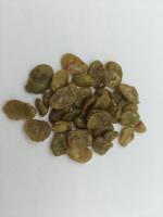 China Black Gold Garlic Infused Emerald Broad Bean Chips for sale