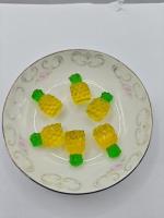 China Made 3D Probiotic Filled Gummies Pineapple Flavor For Original Customized Taste for sale