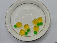 China Made 3D Probiotic Filled Gummies Pineapple Flavor For Original Customized Taste for sale
